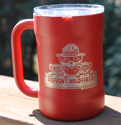 Smokey's Big Insulated Mug – Woodland Catalog