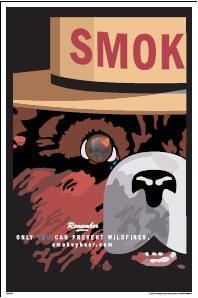 Smokey Face Poster – Woodland Catalog