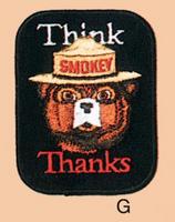 THINK THANKS Patch 1982 – Woodland Catalog